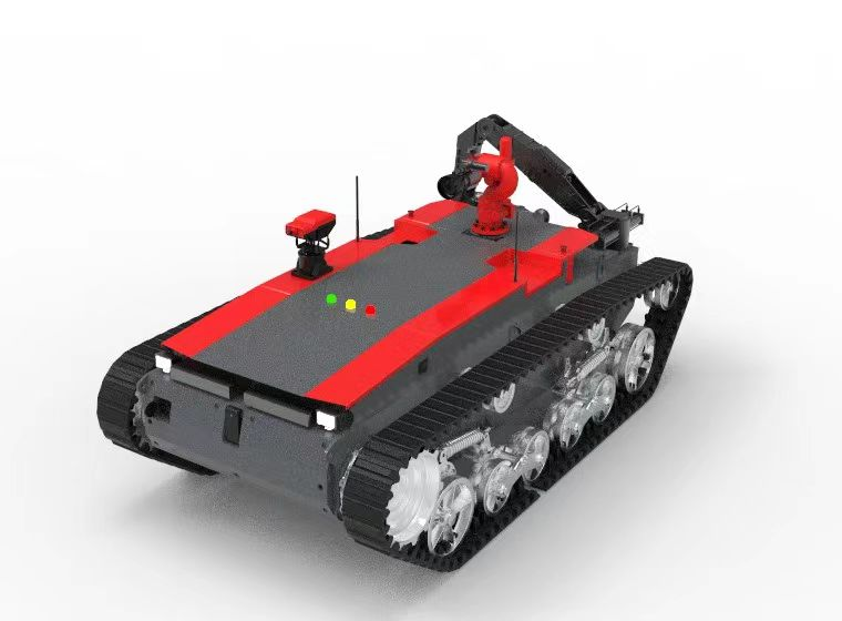 ALPHAPEC 9300 Nuclear Reconnaissance and Disposal Robot,Firefighting ...